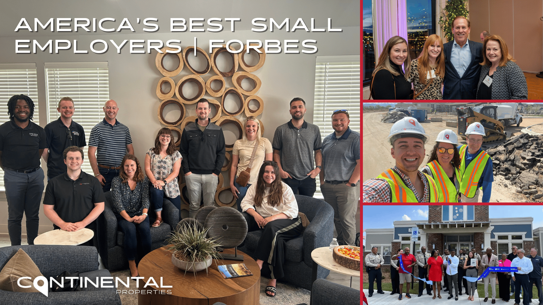 Continental Properties Honored on Forbes' List of Best Small Employers ...