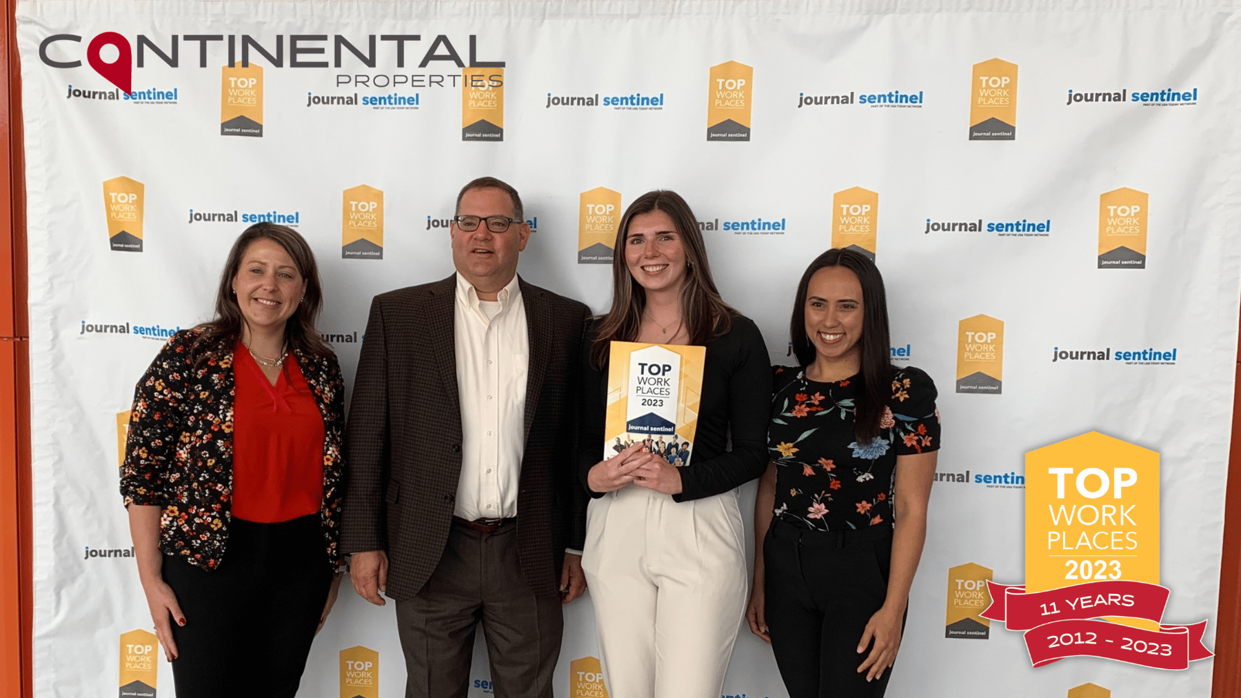 Continental Properties Celebrates 11th Consecutive Year on the Journal ...