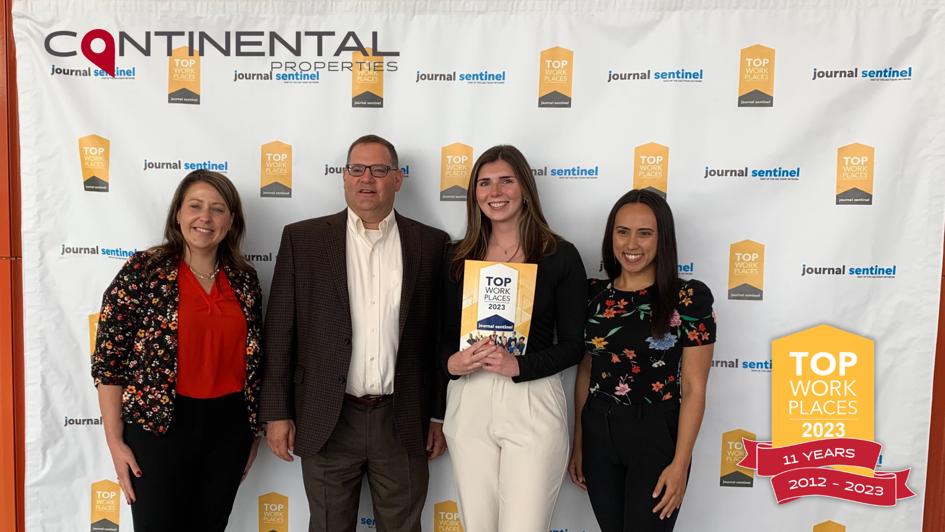 Continental Properties Celebrates 11th Consecutive Year on the Journal ...